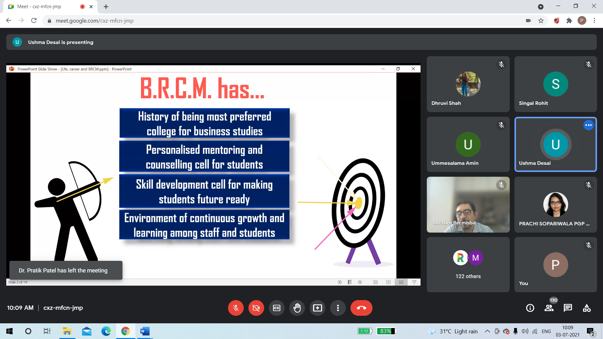 Life Career and B.R.C.M - B.R.C.M. College of Business Administration